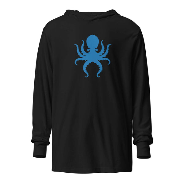 Trendy Octopus Hooded Long Sleeve T-Shirt | Waxhead